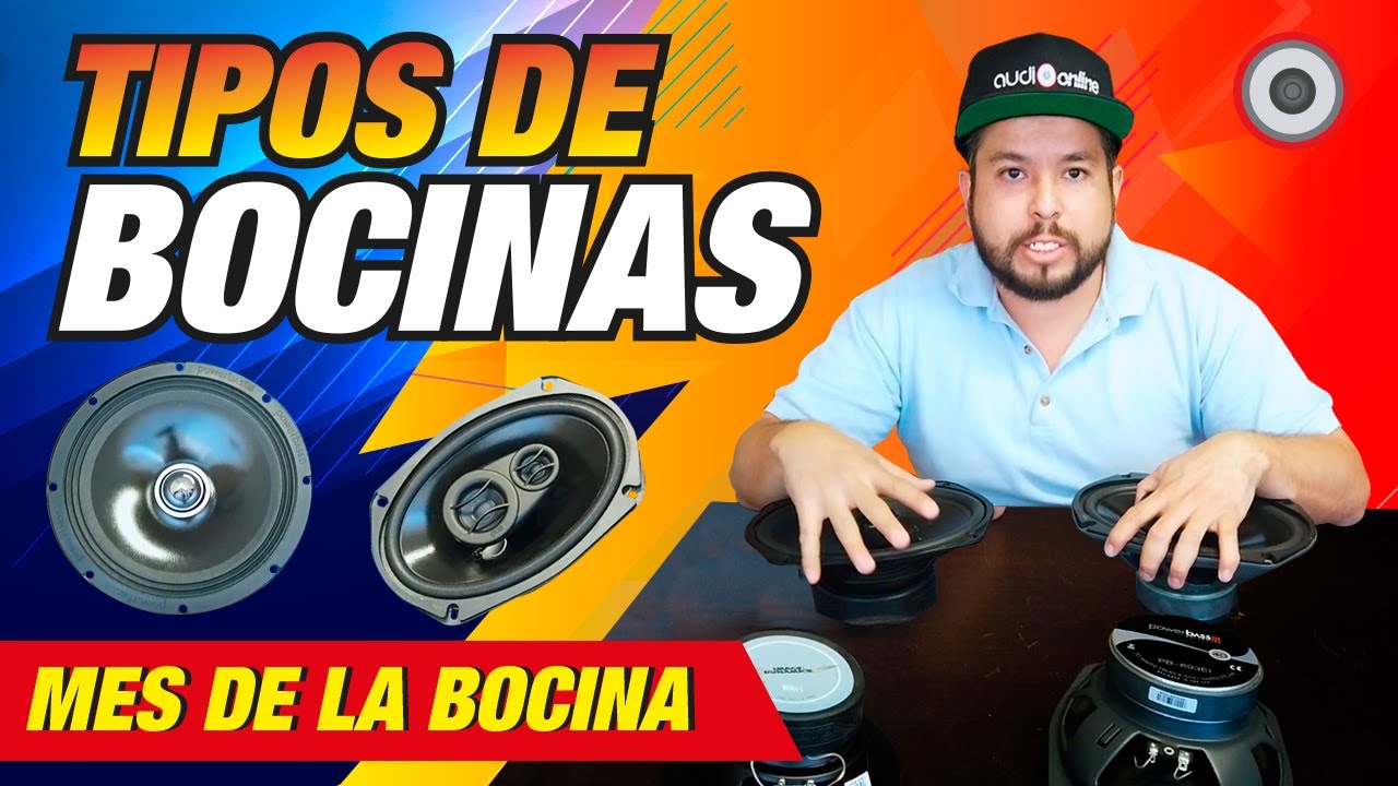 Los 5 tipos de bocinas para auto más populares | AudioOnline - YouTube