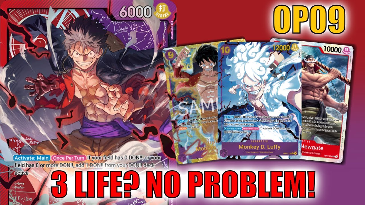 I LOVE ST10 LUFFY In OP09 | ONE PIECE TCG DECK LIST AND GAMEPLAY - YouTube