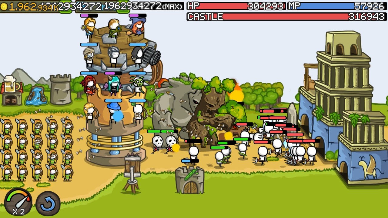 Grow Castle Epic War Gameplay - YouTube