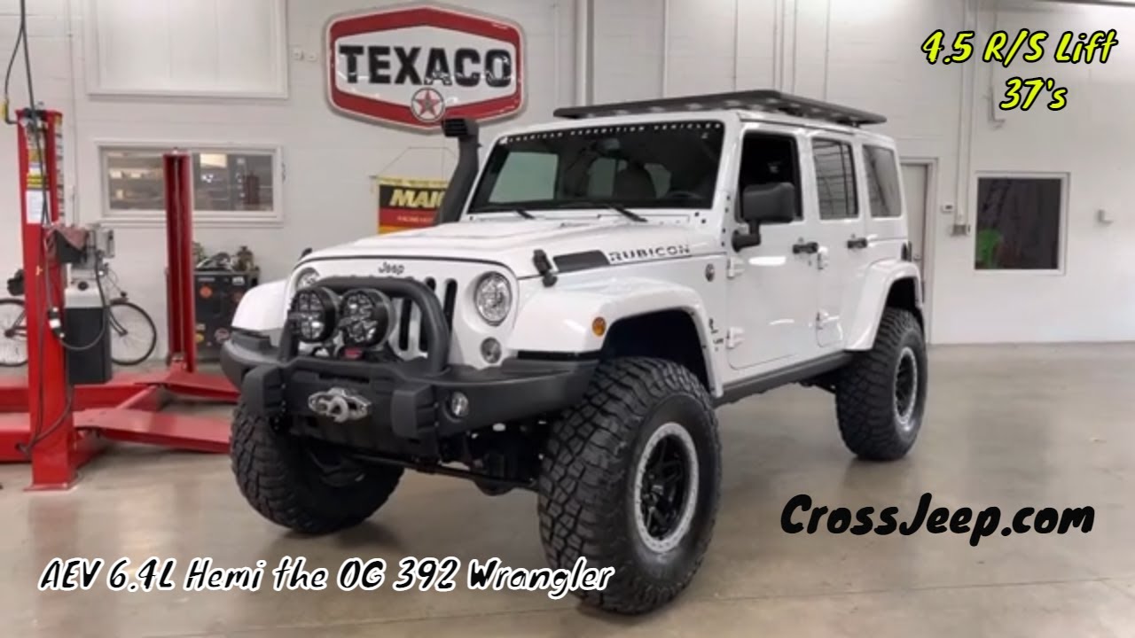 AEV American Expedition Vehicles 6.4L Hemi JK-350 - YouTube