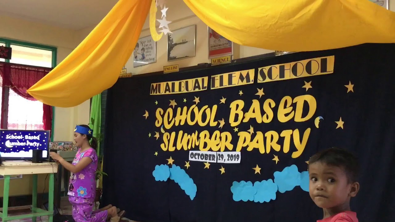 School Based Slumber Party - YouTube