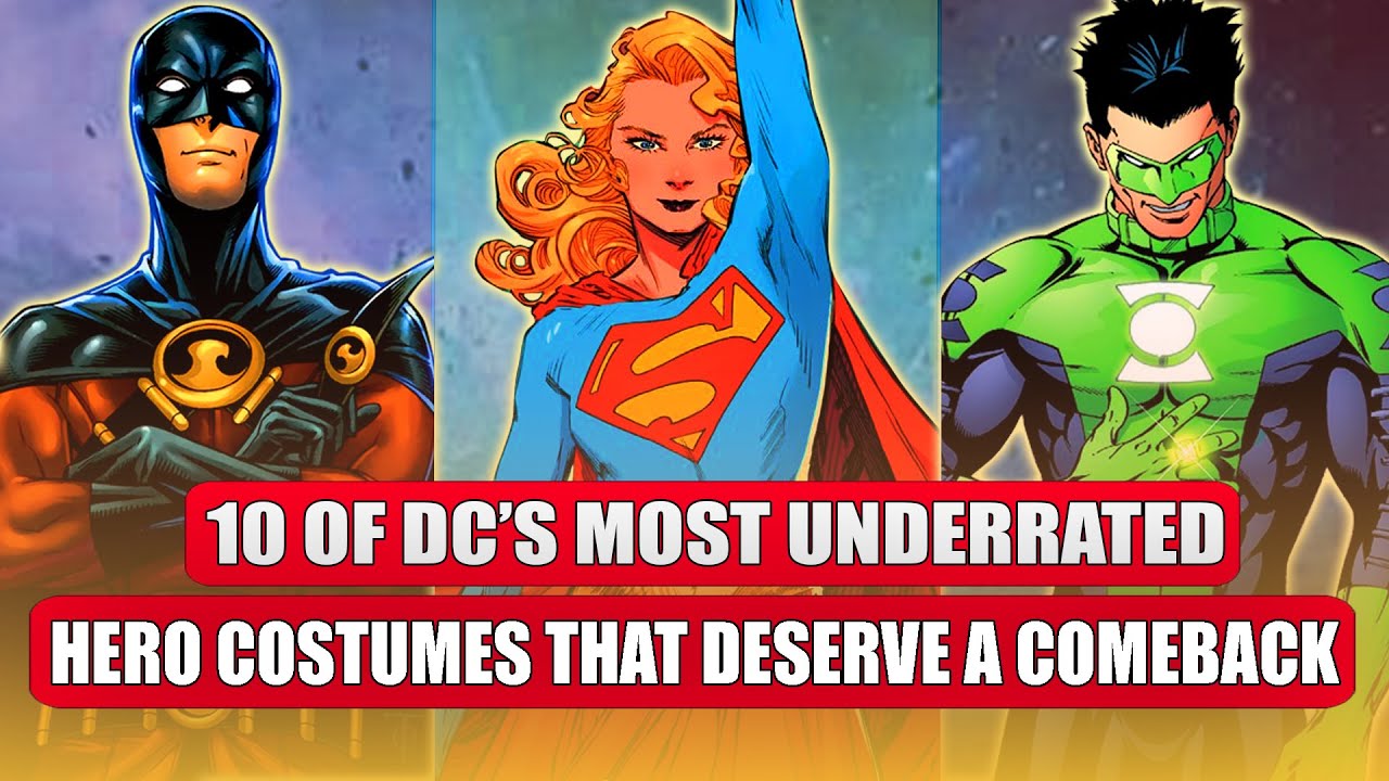 10 of DC’s Most Underrated Hero Costumes - YouTube
