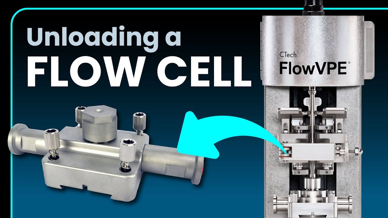 How to Unload a Flow Cell for the CTech FlowVPE System - YouTube