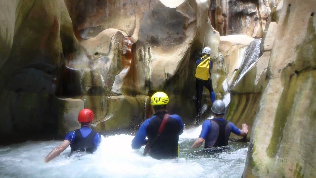 Canyoning Hidan Siq (Jordan) 2012 - YouTube