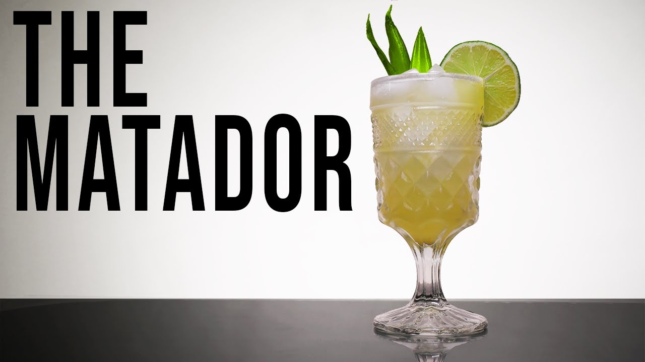 How to Make The Matador | Cocktail Cards - YouTube