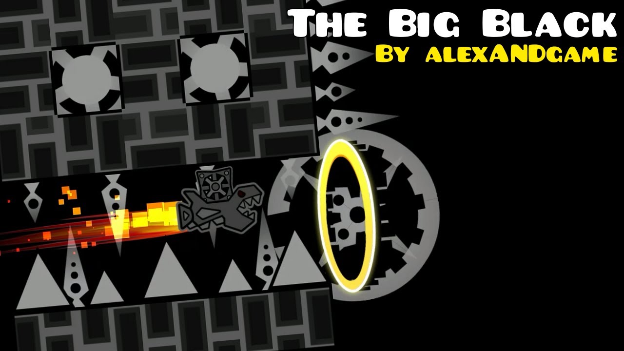 Geometry Dash - The Big Black by alexANDgame (Hard Demon) - YouTube