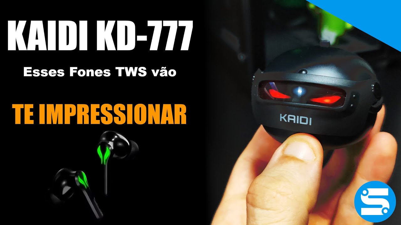 Conheça o Impressionante Fone Gamer Kaidi KD-777 Com Batidão | Unboxing ...