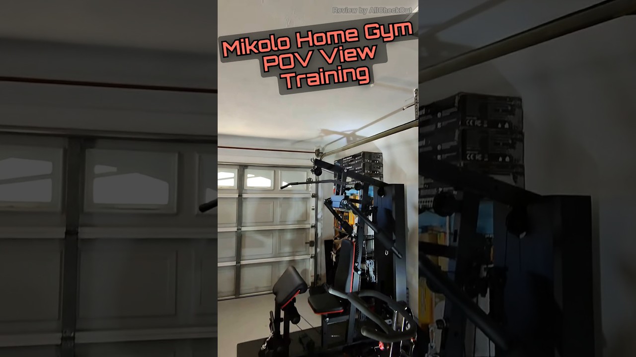 Train With Me: Mikolo Home Gym 150LBS Weight Stack - [POV Experience ...