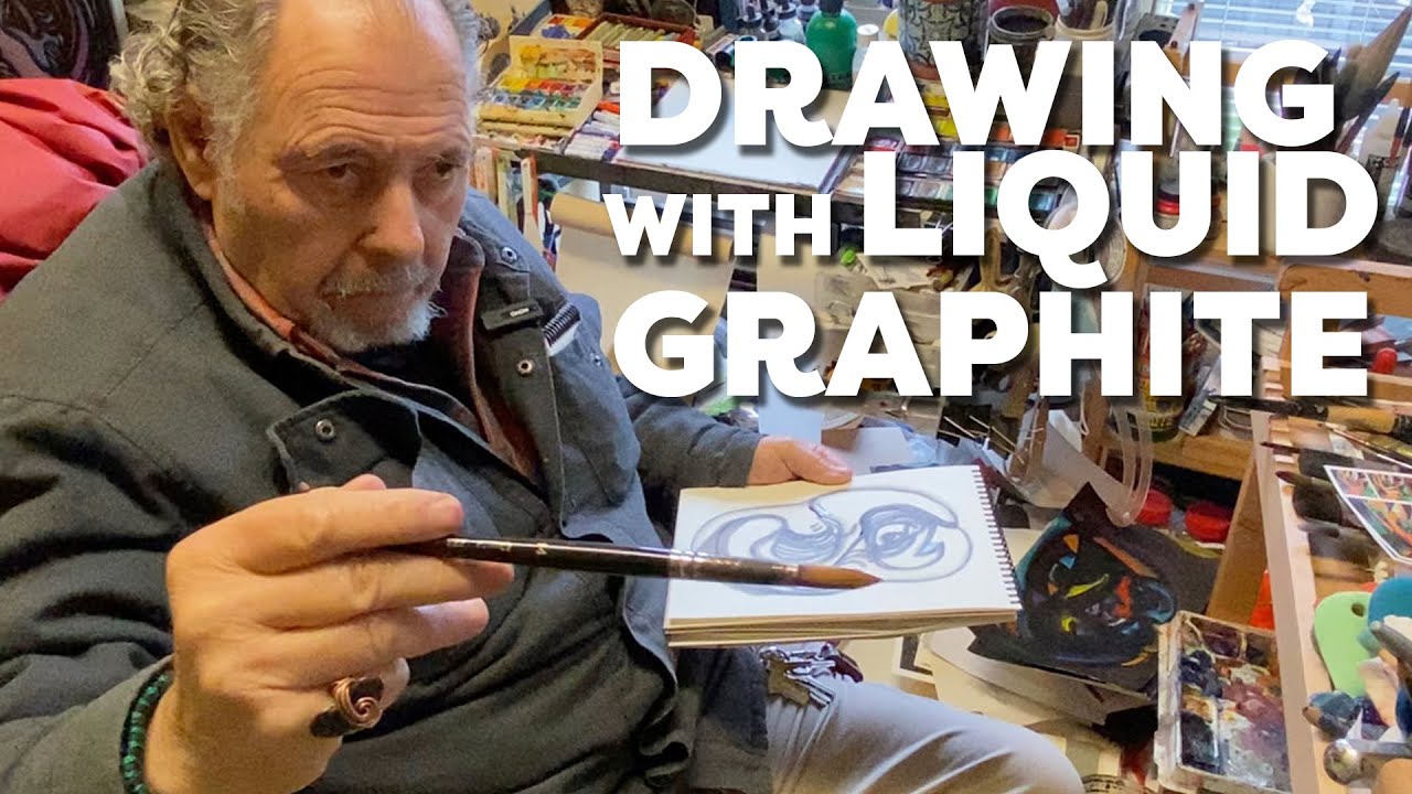 Drawing is the Backbone of My Art | Dick Crispo | Liquid Graphite ...
