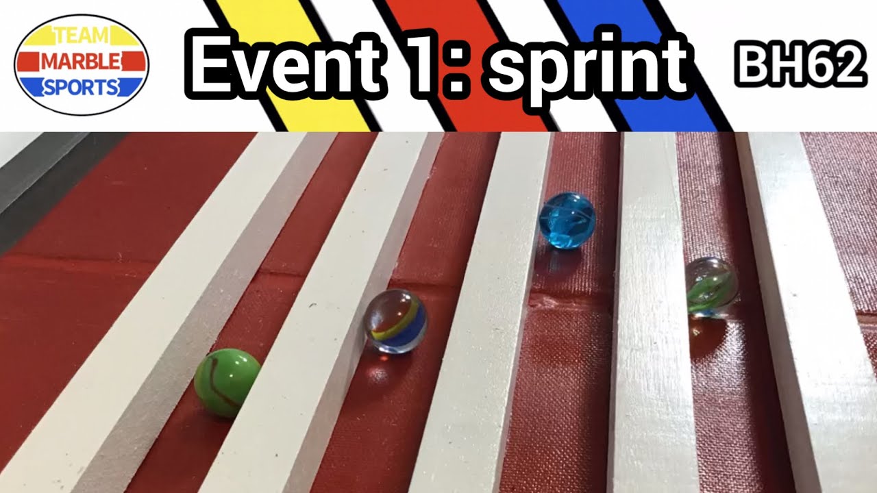 Team Marble Sports 2021! Event 1: The Sprint - YouTube