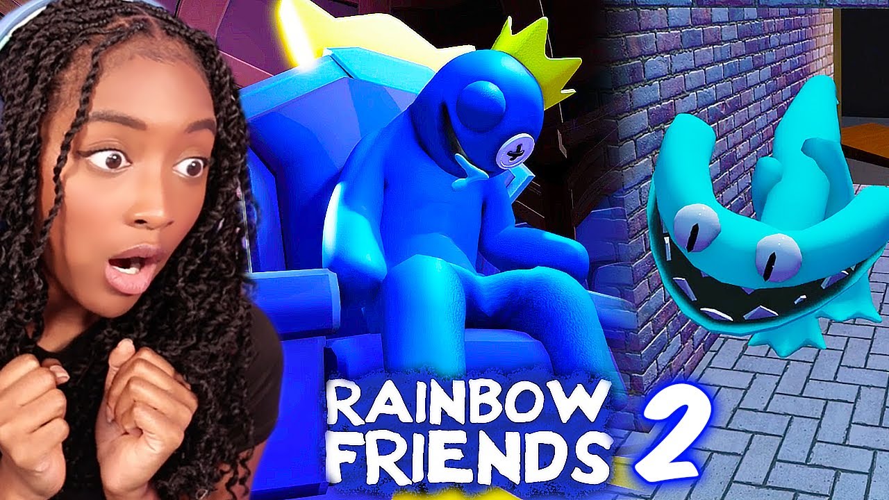 Rainbow Friends Chapter 2 is SO SCARY!! (AND I LOVE IT!!) - YouTube