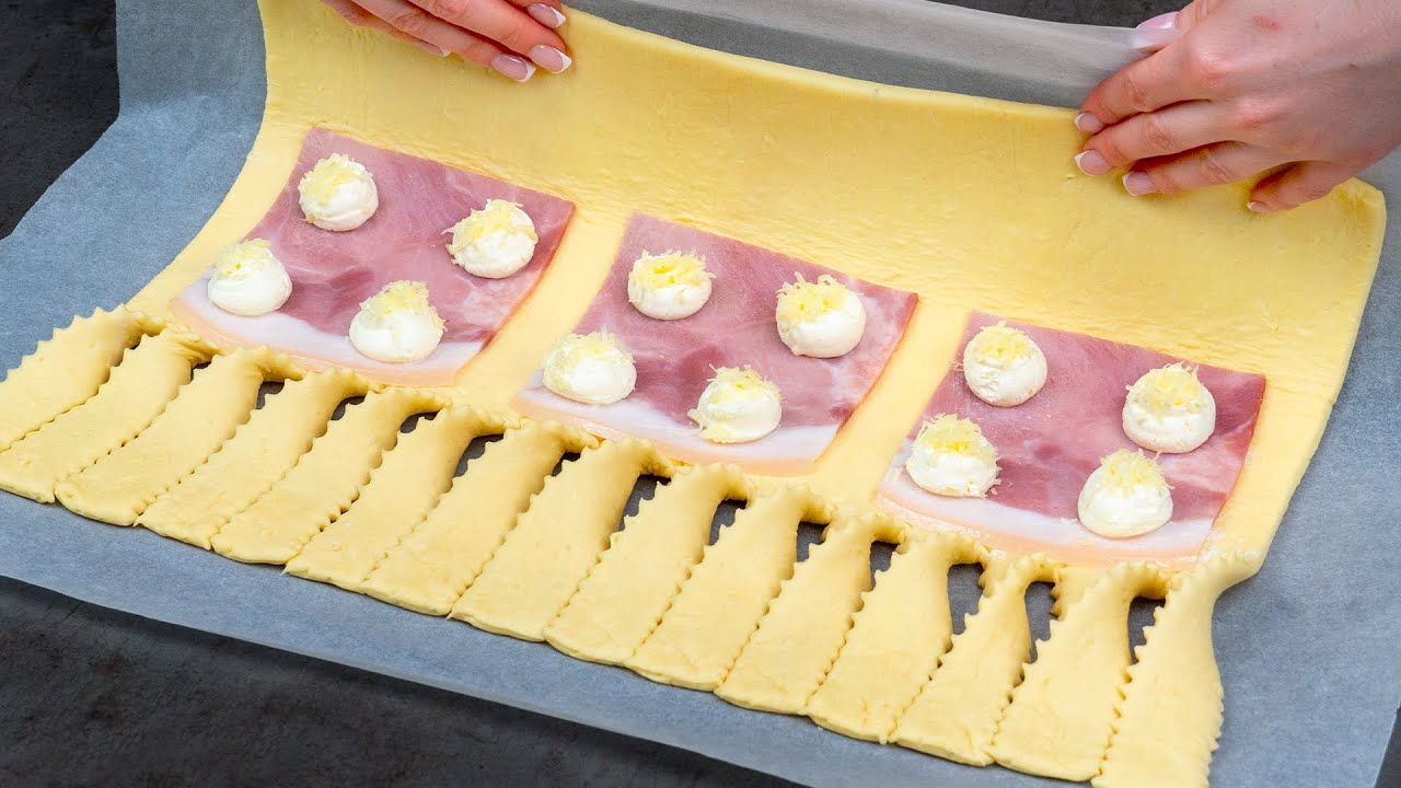 The famous puff pastry aperitif that is driving the world crazy! - YouTube