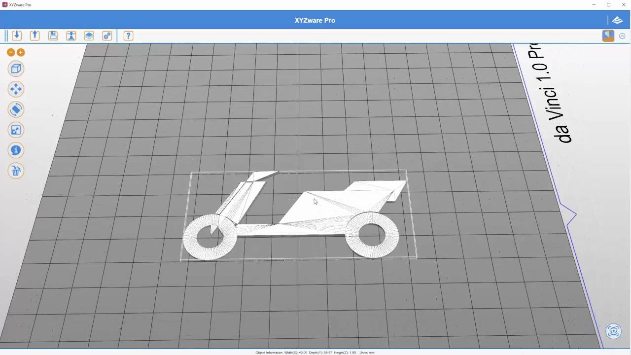 Importing GCODE files in XYZWare for Pro version 1_1_7_5 - YouTube