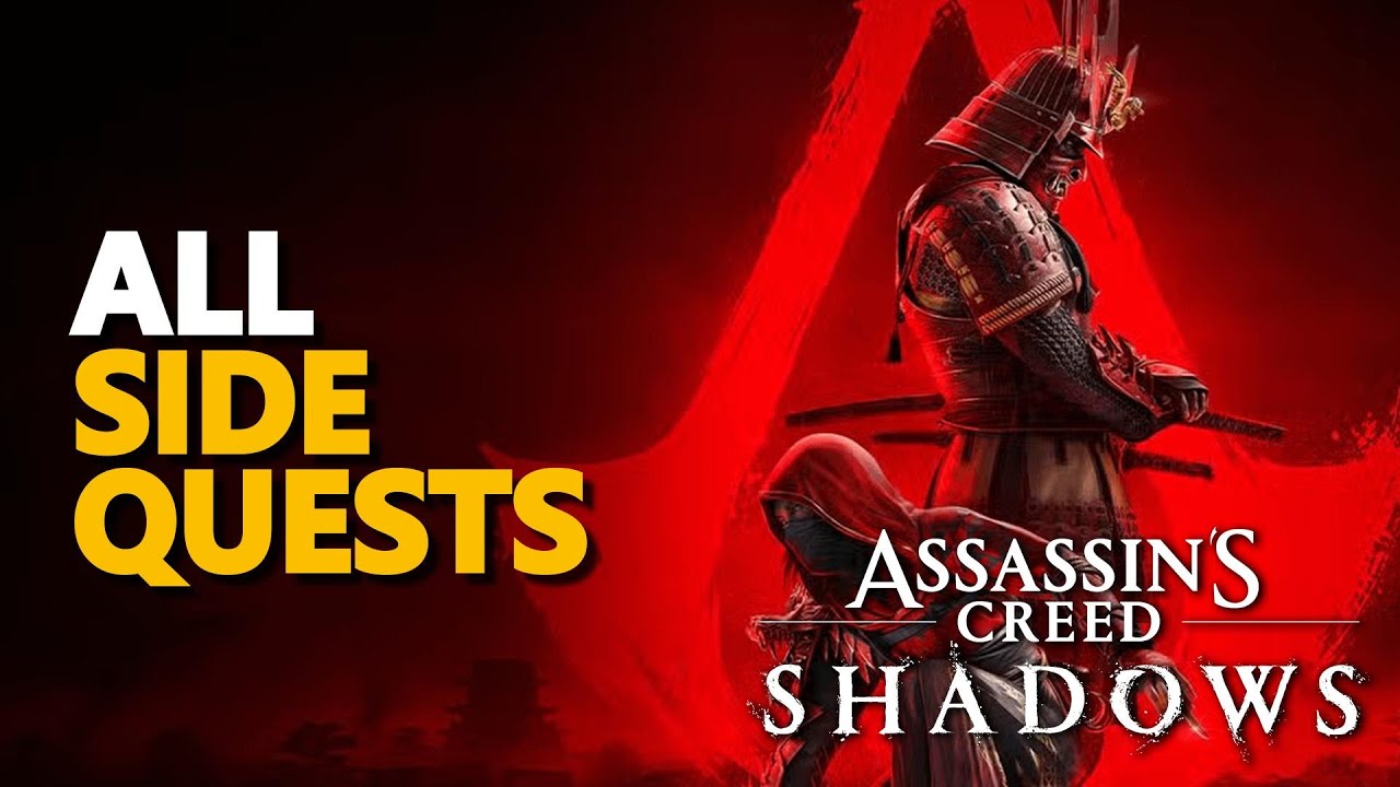 All Side Quests Assassin's Creed Shadows - YouTube
