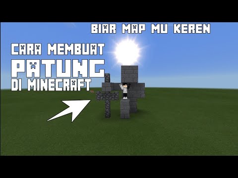 build ideas for your minecraft | patung megang pedang [CRAFTMAN ...