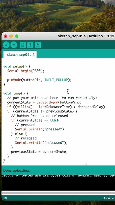 Day 11 - How to Code a Button with Arduino Part 2 #arduino #programming #button - YouTube