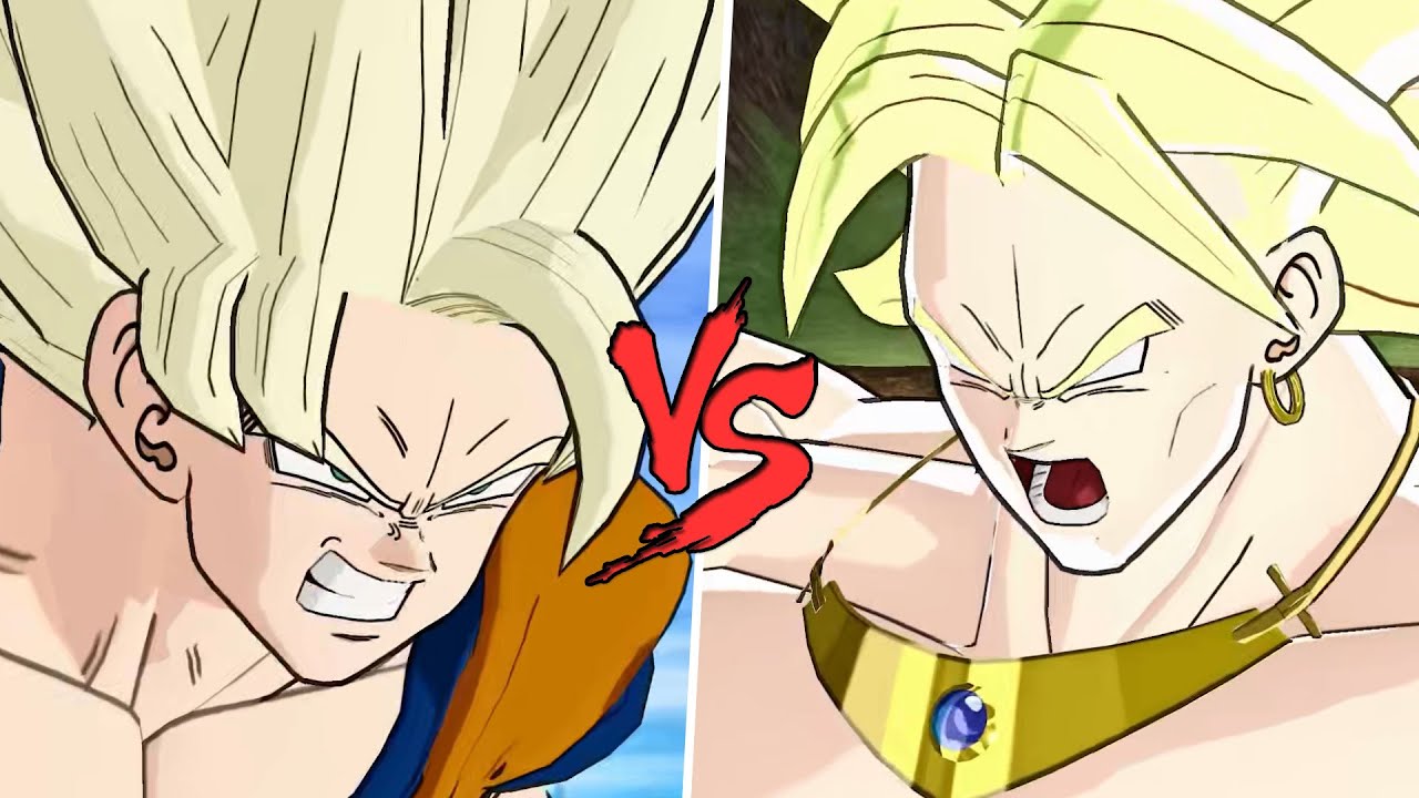 Goku (SS2) vs Broly (LSS) - Hardest Level Epic Fight | Dragon Ball ...