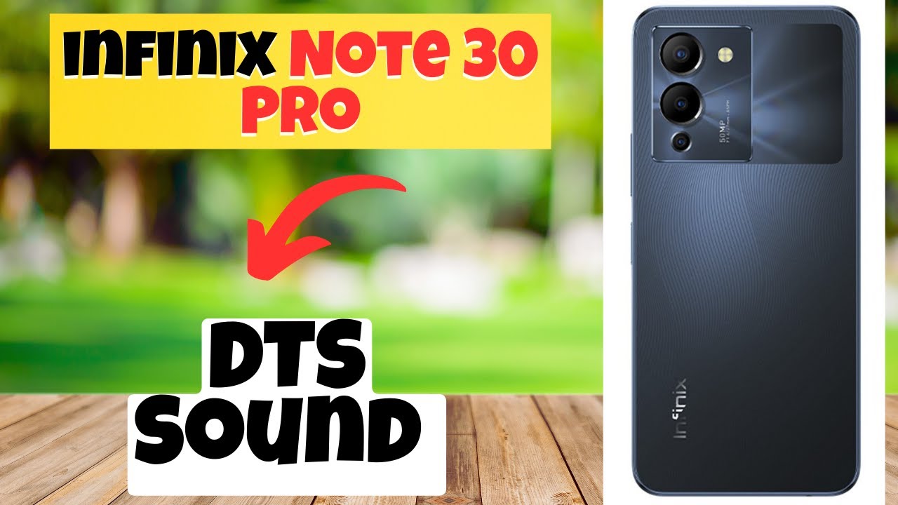 DTS Sound infinix Note 30 Pro || How to use DTS sound || DTS sound ...