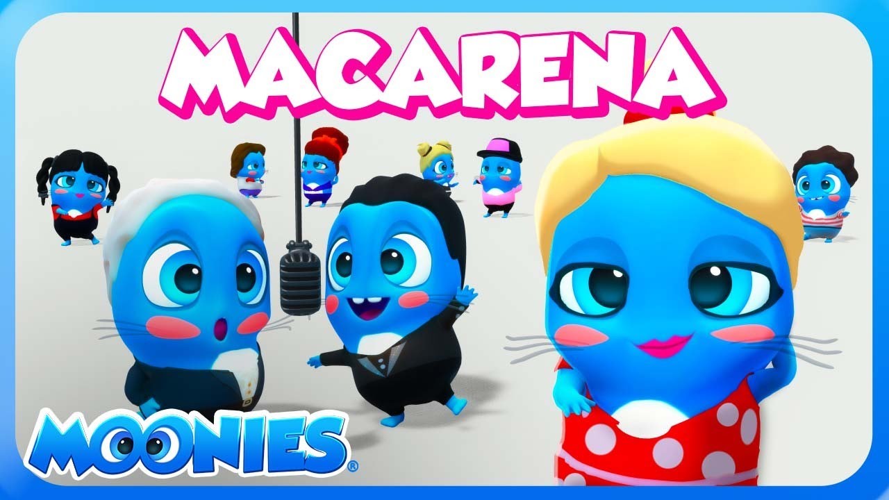 Macarena (Bayside Boys mix) - Los del Río ⭐️ Cute covers by The Moonies ...