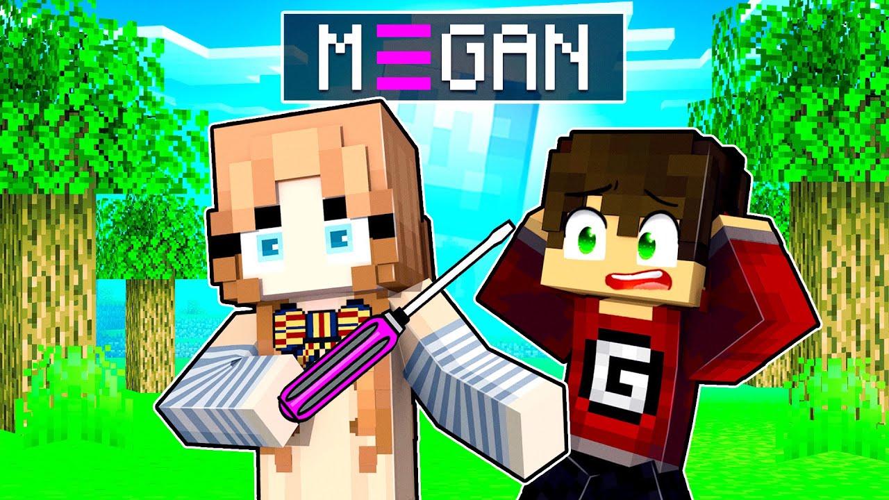 A M3GAN é a minha IRMÃ no Minecraft - YouTube