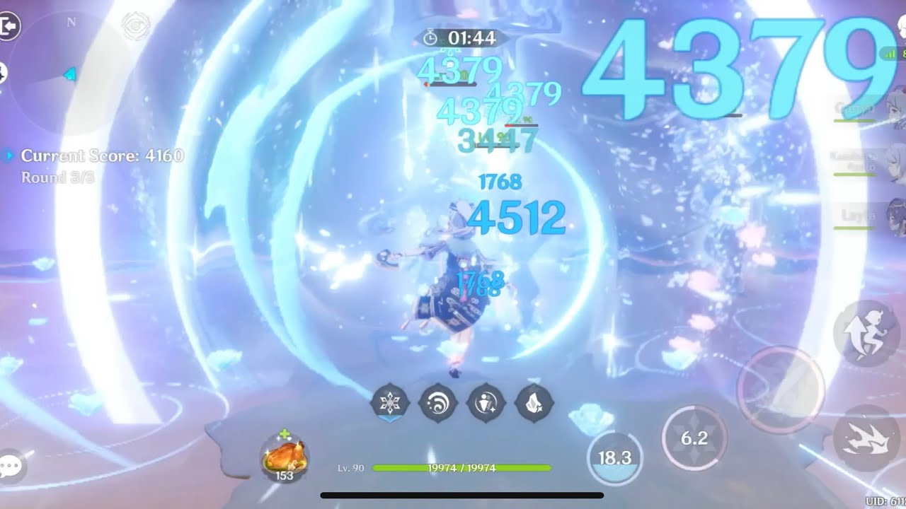 Fun Genshin Freeze Team - YouTube