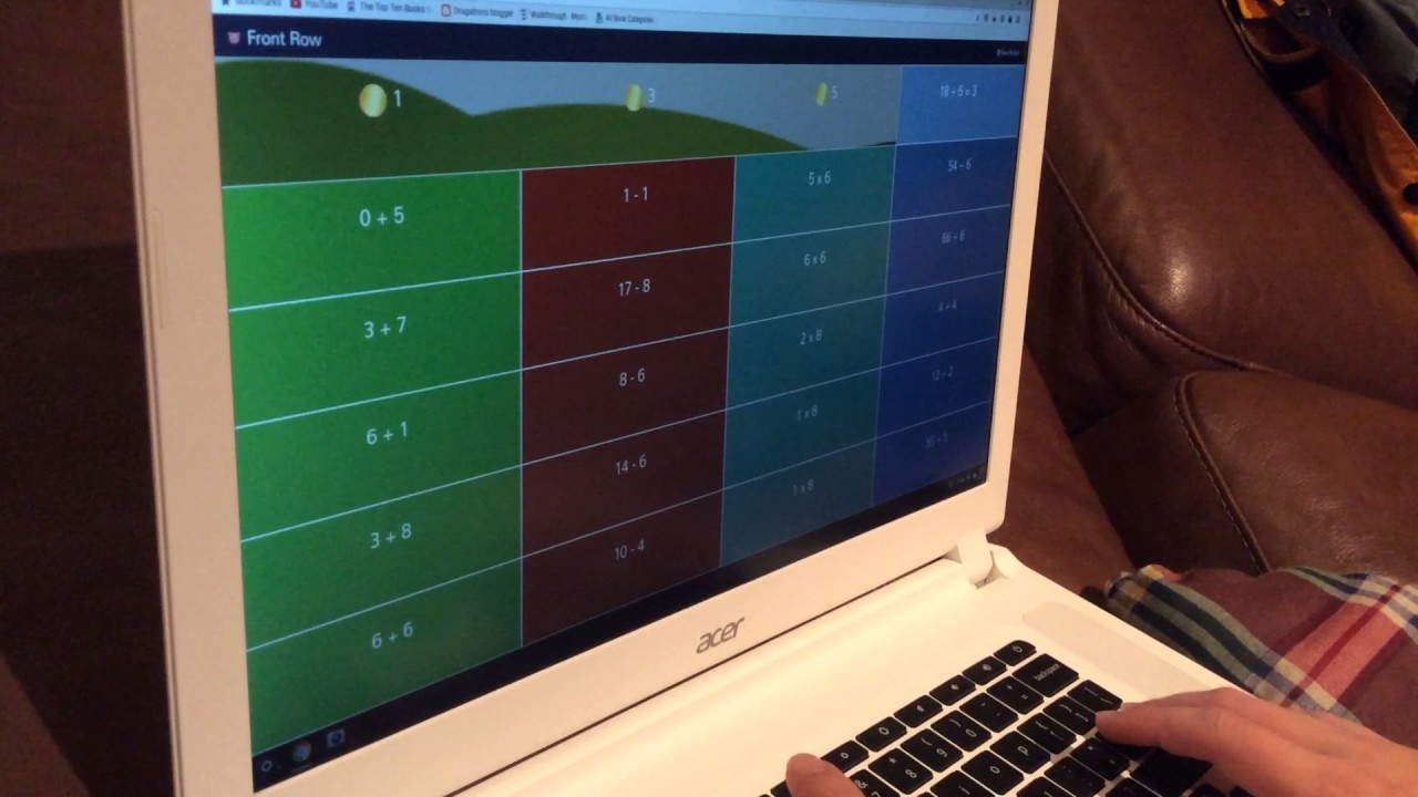 Front Row Math Fluency - YouTube