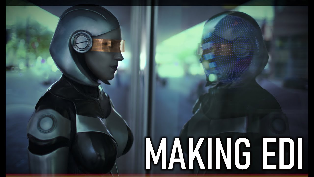 Making an EDI Cosplay from Mass Effect - YouTube