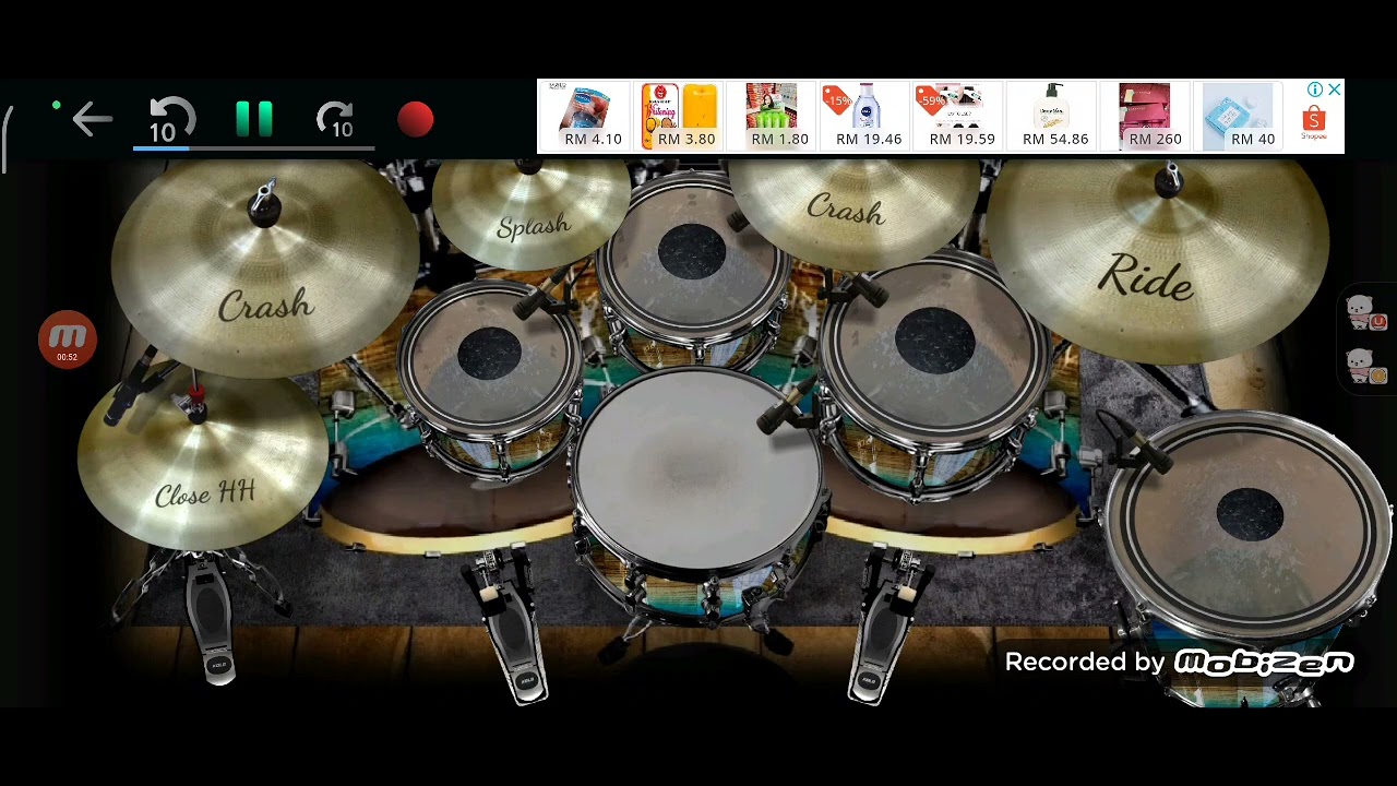Creed .one last breath cover (real drum ) - YouTube