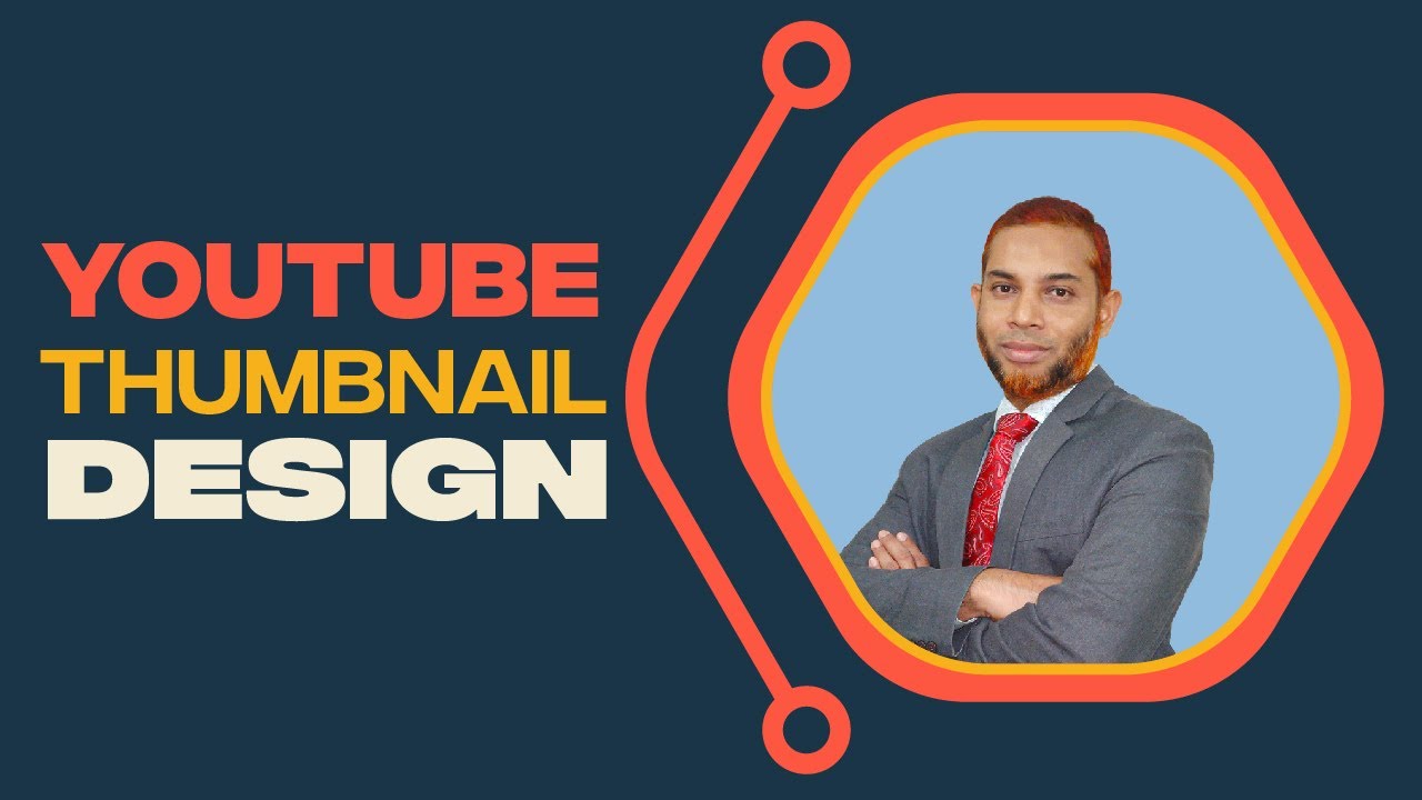 youtube thumbnail design By Adobe Illustrator - YouTube