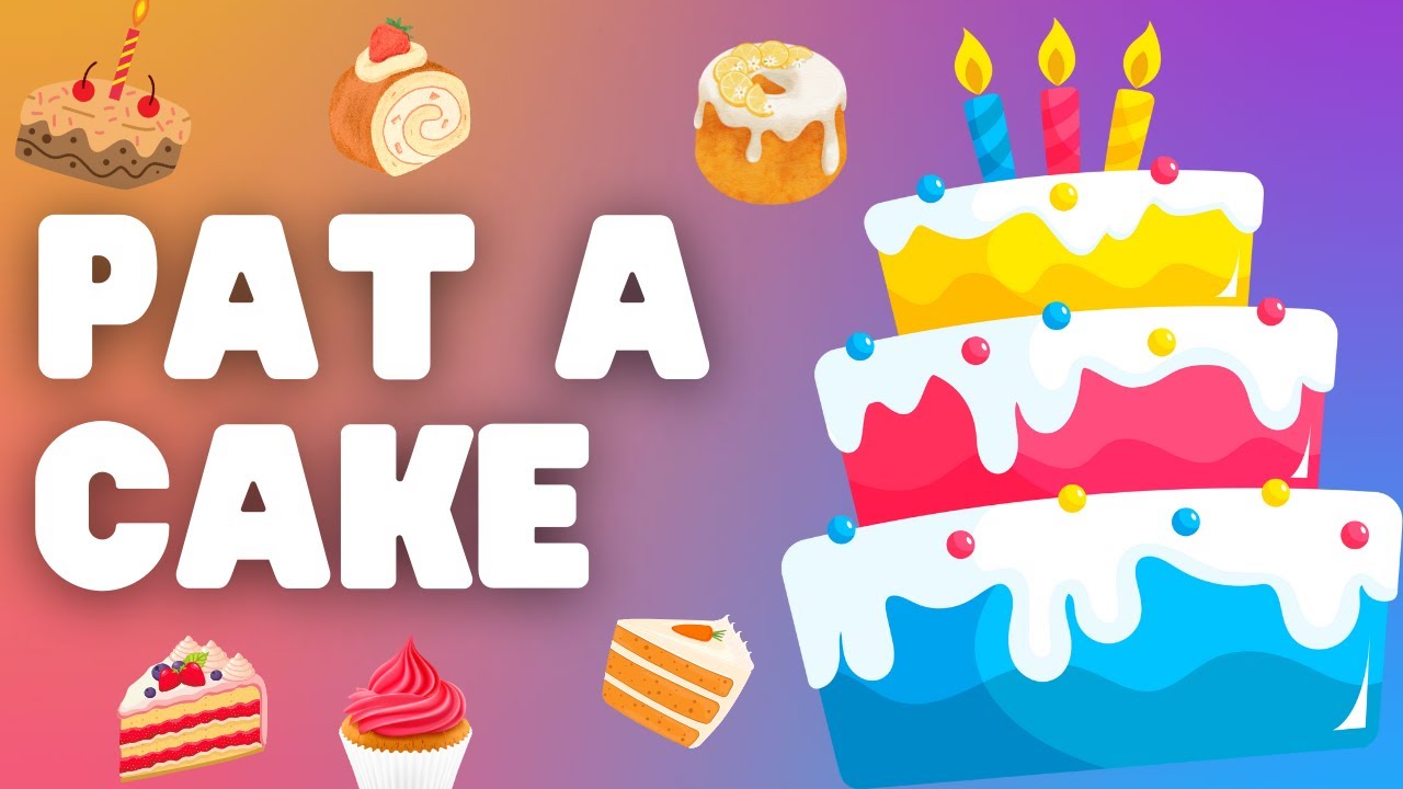 Pat a cake Pat a cake - Nursery rhyme by Zainab - YouTube
