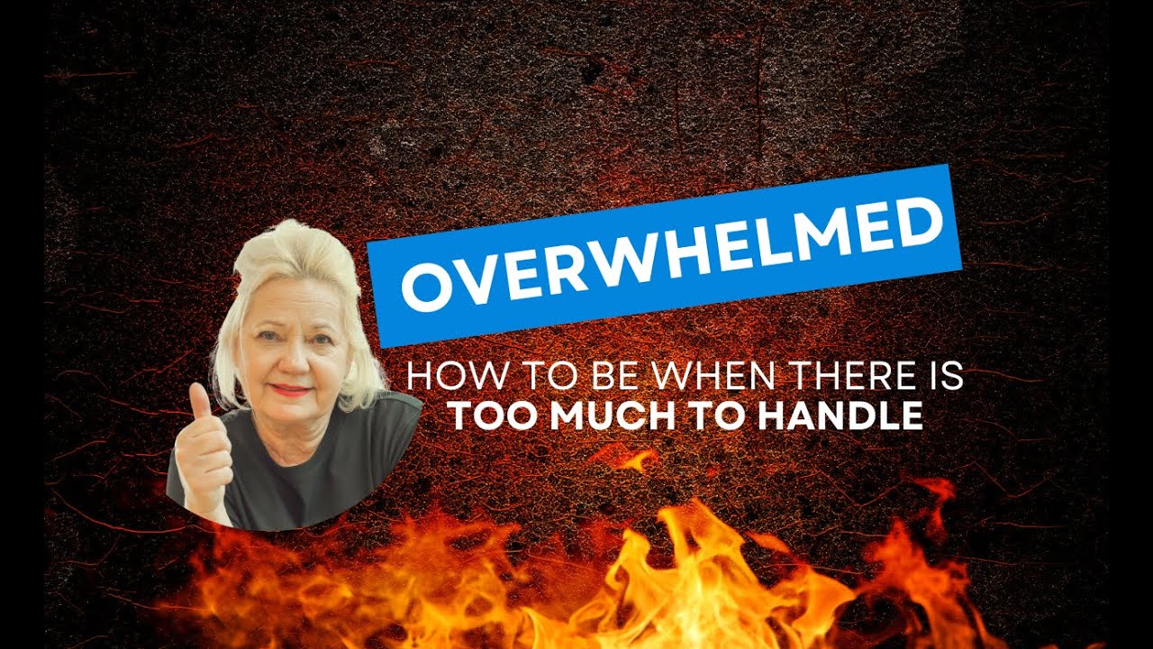 How to Overcome feeling overwhelmed with too much to handle #mindset # ...