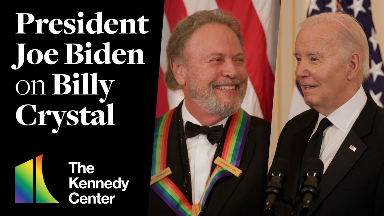 President Joe Biden on Billy Crystal - 46th Kennedy Center Honors White ...