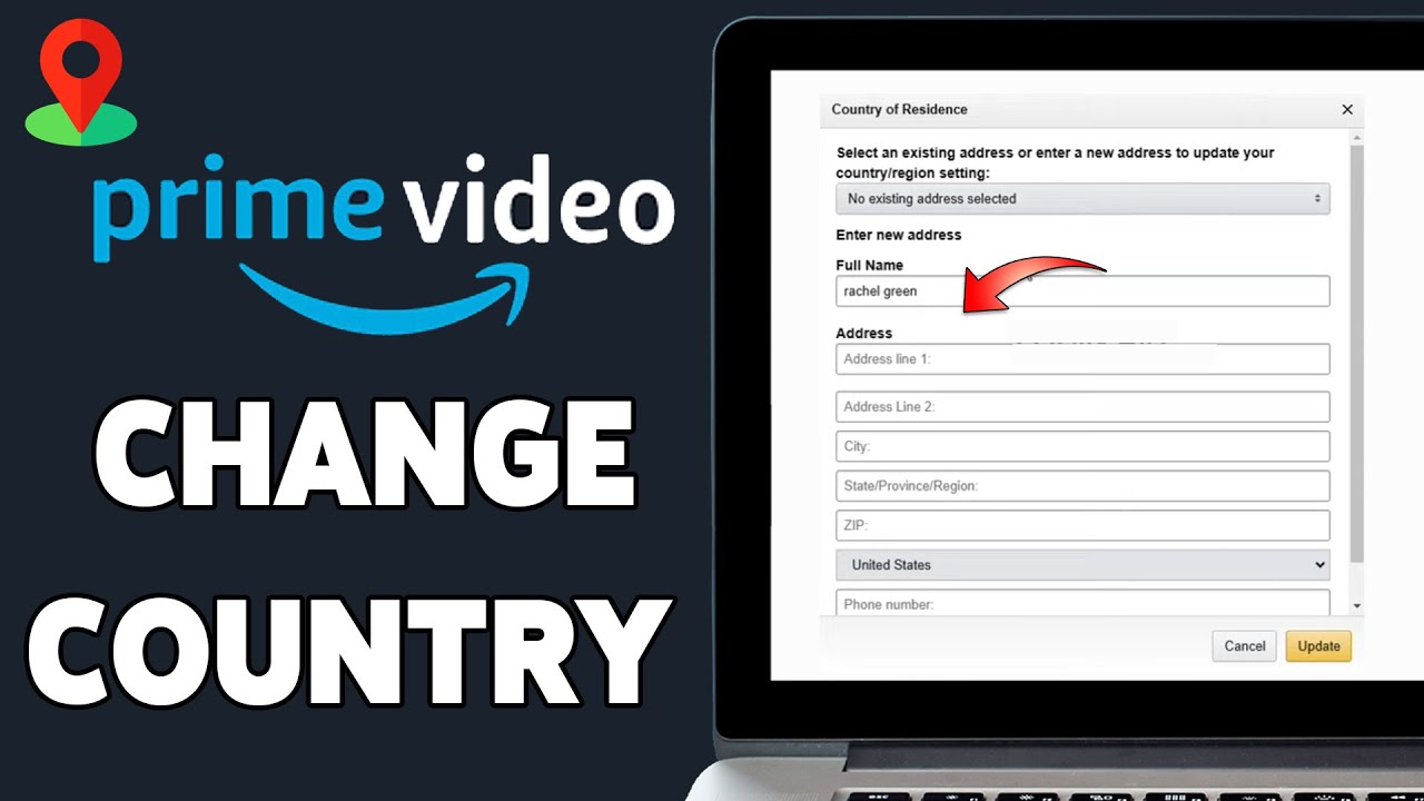 How To Change Country In Amazon Prime 2025 | Update Amazon Prime ...