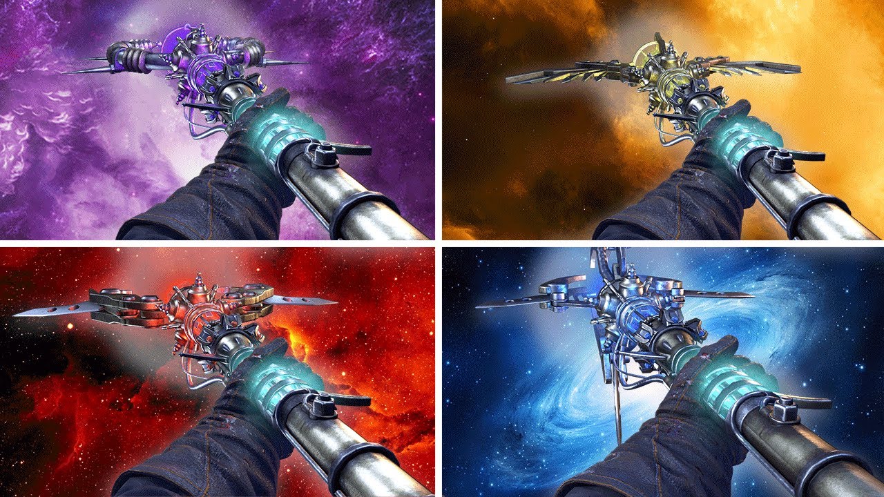 Building and Upgrading All Elemental Wonder Weapons in Zombies History ...