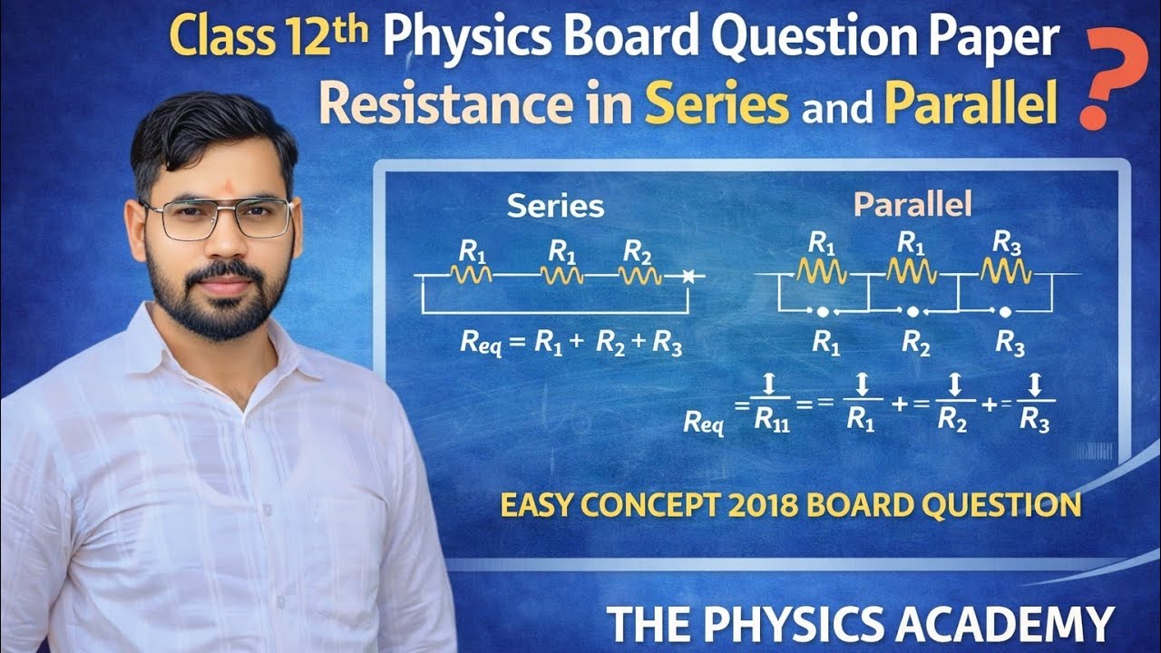 Resistance in Series and Parallel – Class 12 Physics Question Paper ...