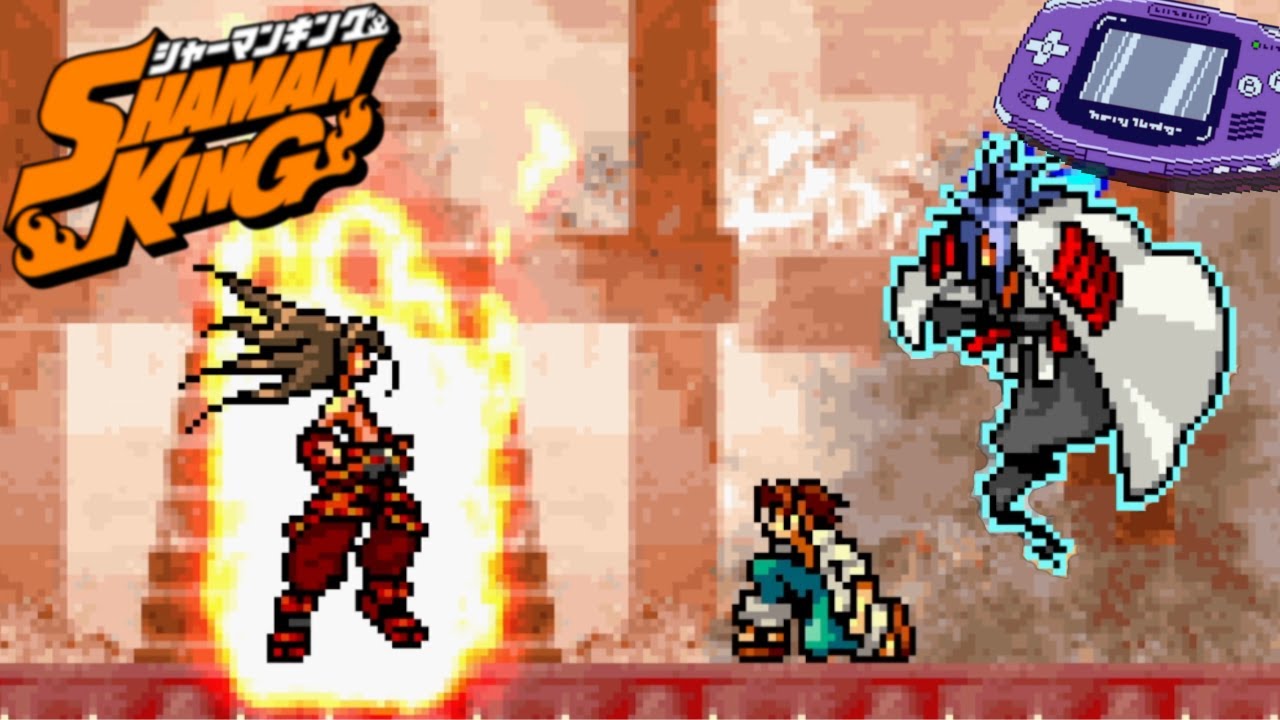 SHAMAN KING Master of Spirits 2 no Game Boy Advance, você conhece ...