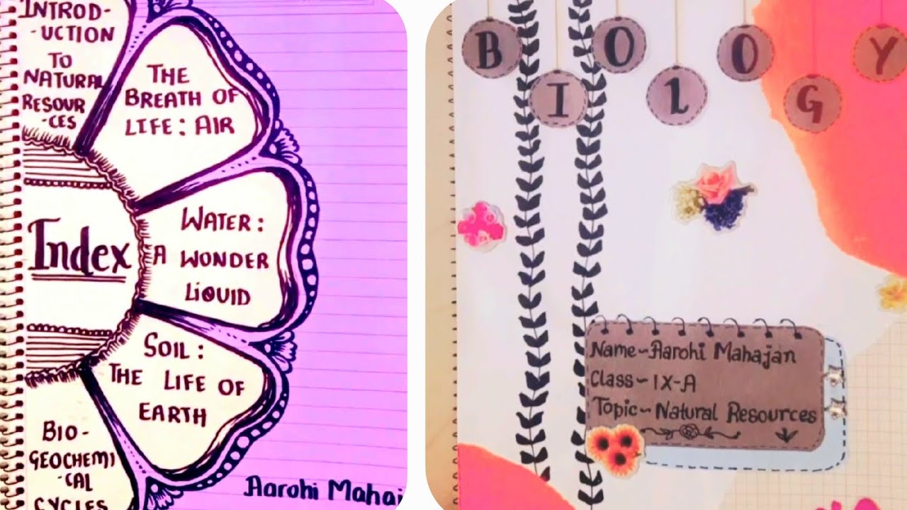 Project file of biology| Topic Natural Resources| Holidays homework ...