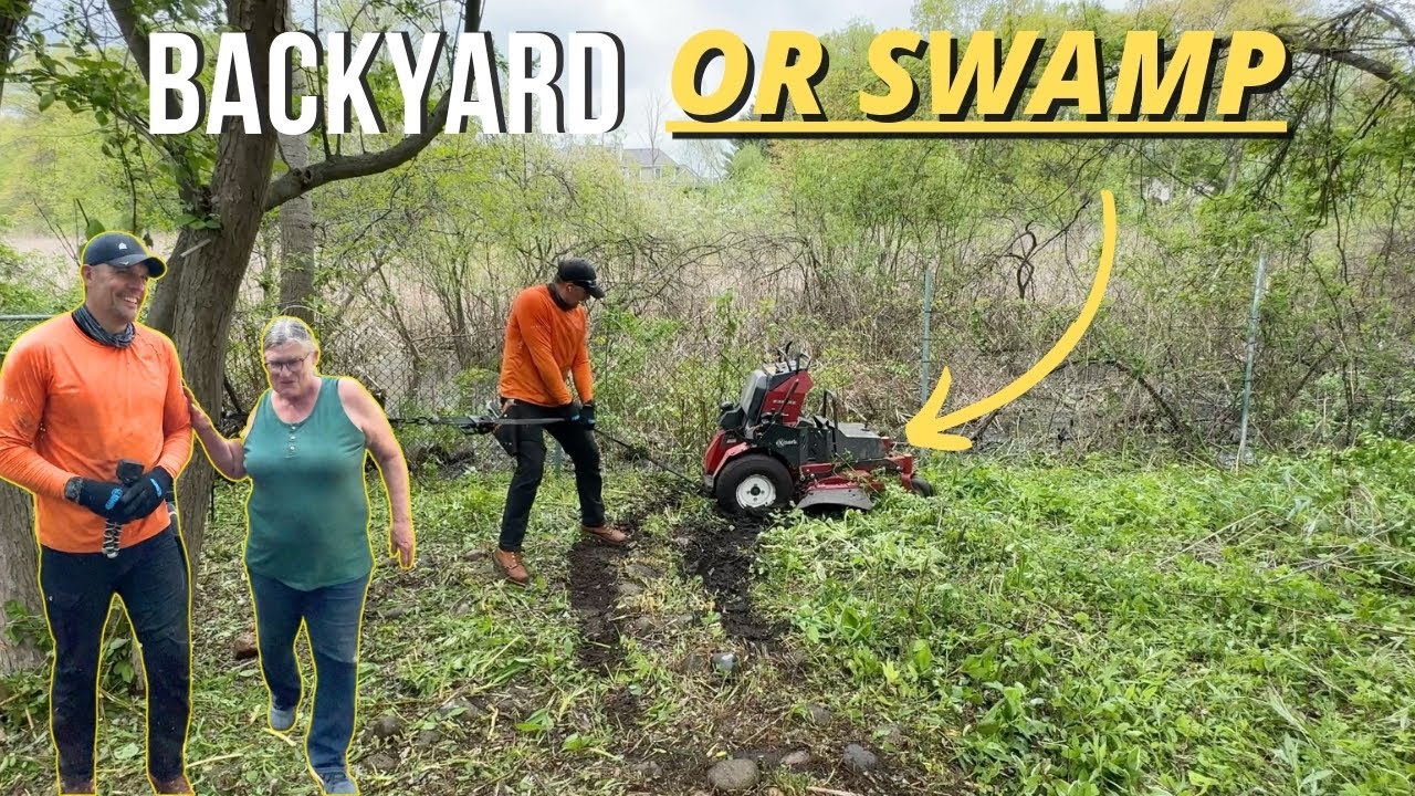 A Sudden Loss and a backyard SWAMP had me determined to HELP - YouTube