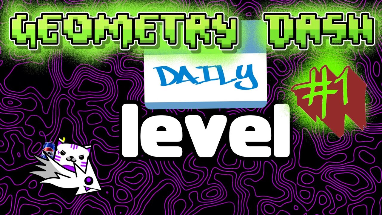 Geometry dash daily Level #1 - YouTube