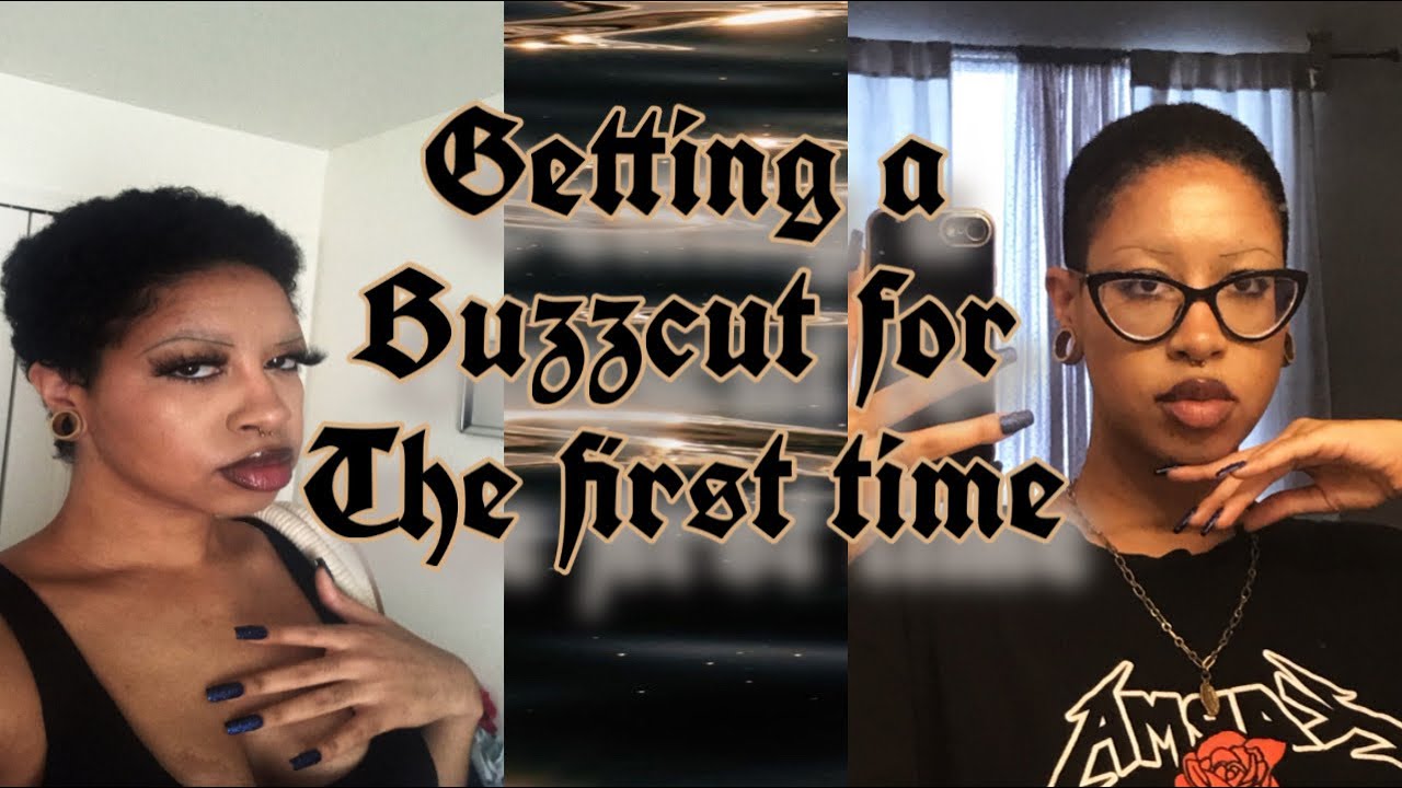I’M BALD ASF👩🏼‍🦲(Getting a buzzcut for the first time!!) - YouTube