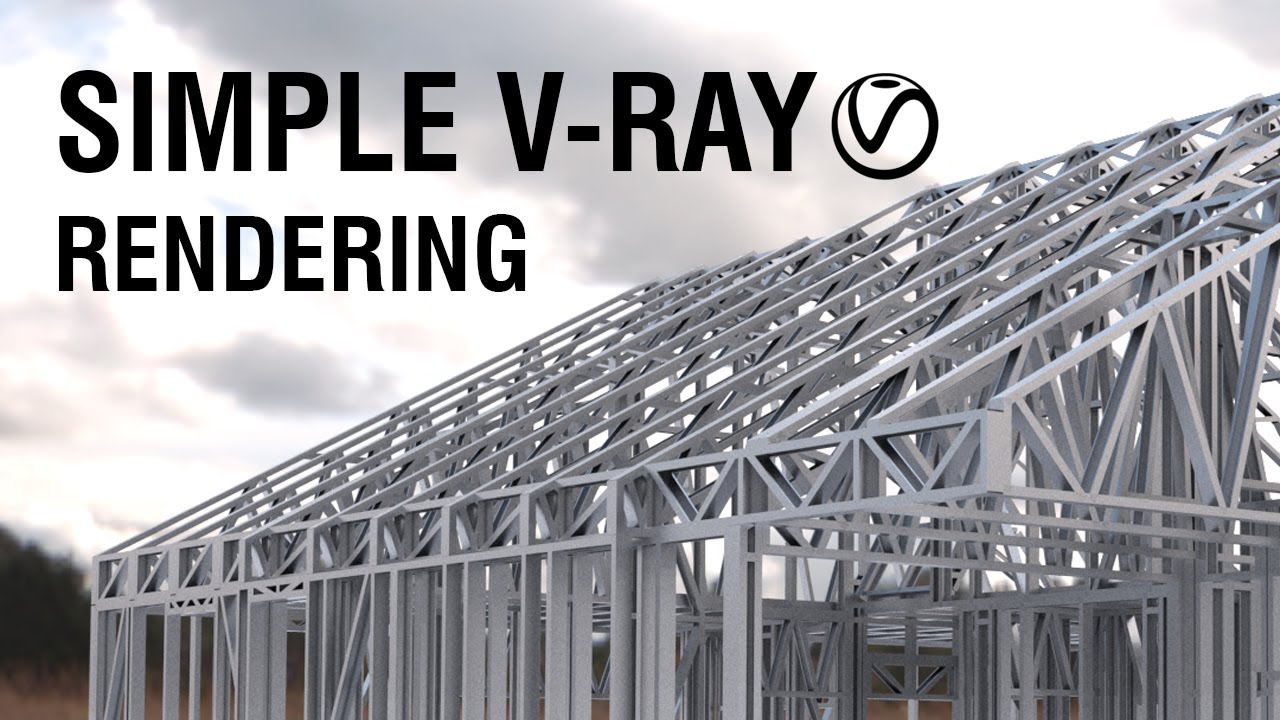 Simple Rendering in Vray- for Sketchup - YouTube