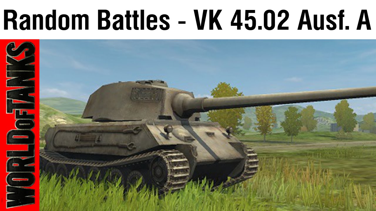 World of Tanks [Random Battle] ♥ VK 45.02 Ausf. A - Wie der Zufall es ...