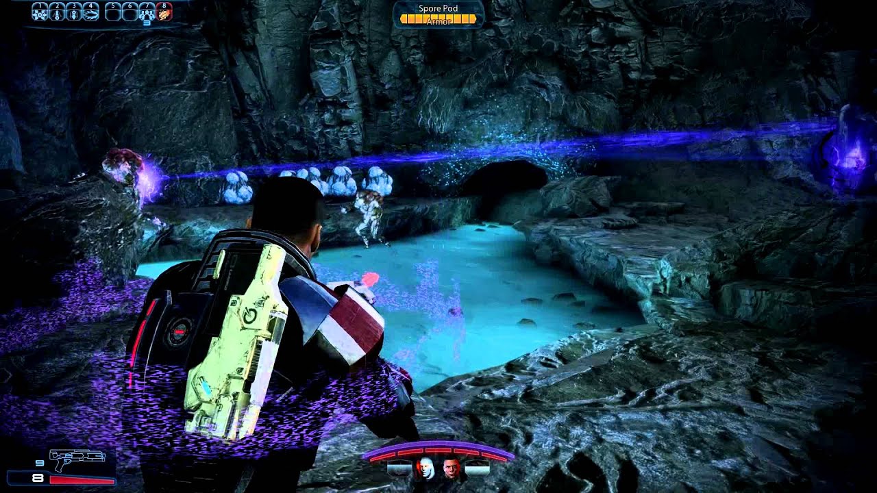 Mass Effect 3 Part 16 - Saving Aralakh Company - YouTube