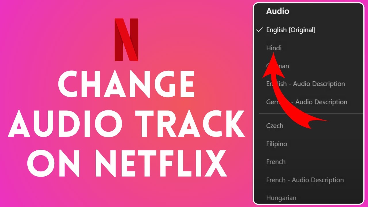 How to Change Audio Track in Netflix Account 2024 | Audio Track Change ...