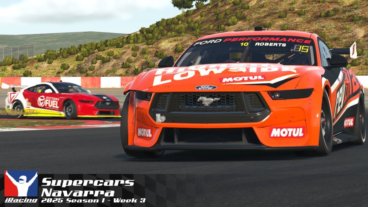 Supercars Gen 3 at Navarra | iRacing - YouTube