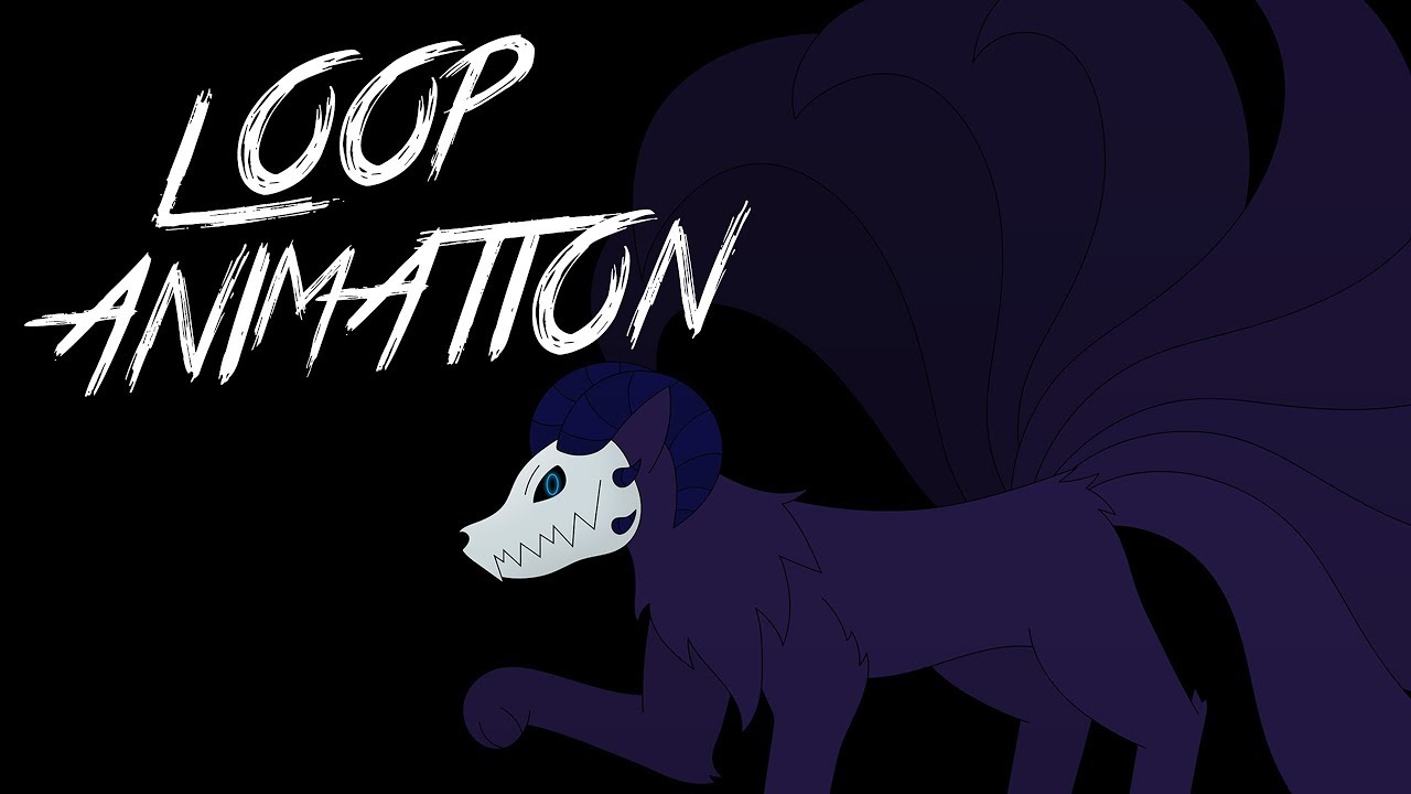 Riot 9 Tails Loop Animation - YouTube