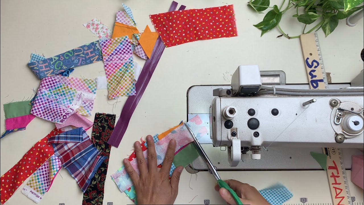 2 Amazing patchwork tricks with one project 💃cutting and stitching ️ ...