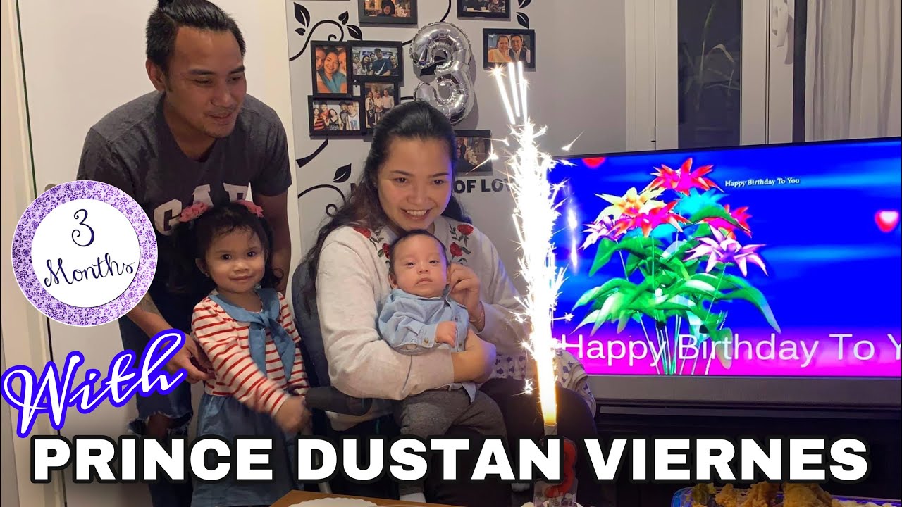 3 MONTHS OLD BABY PRINCE DUSTAN, A CELEBRATION + BEHIND THE SCENES ...