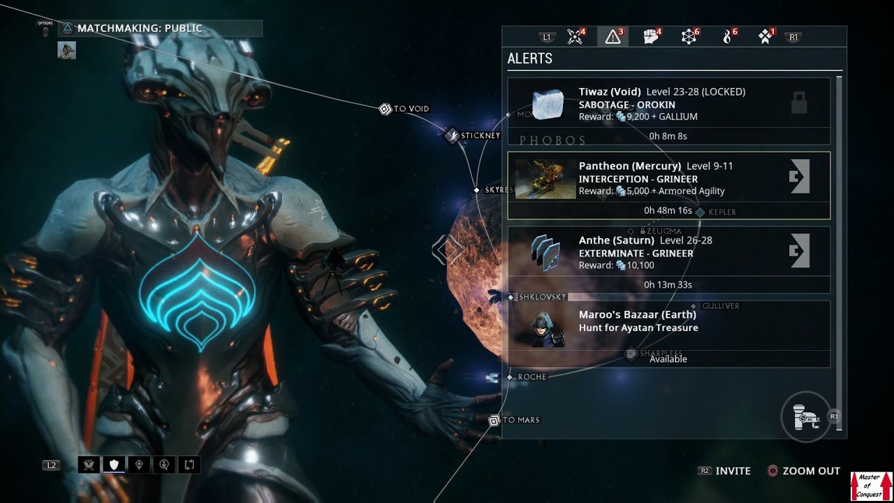 Warframe Multiplayer (PS4) - Testing Out the Volt Warframe - YouTube
