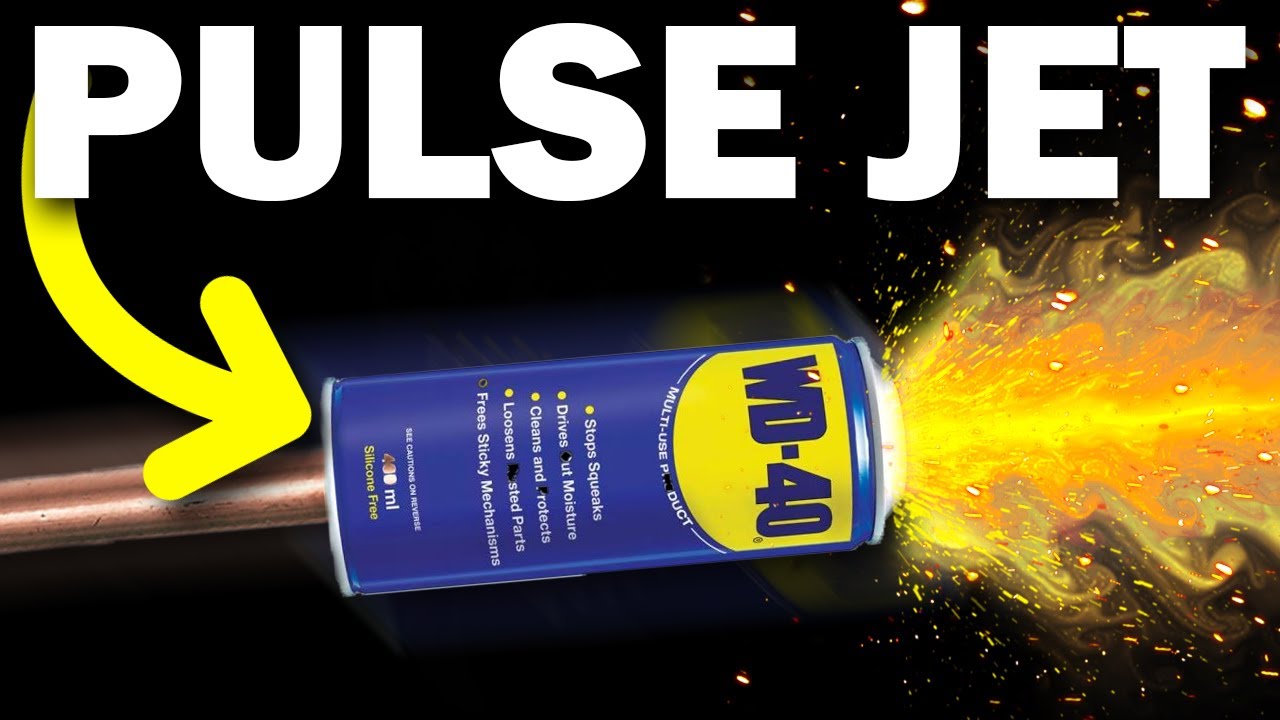 World's Worst DIY Pulsejet! Sorry ColinFurze - YouTube